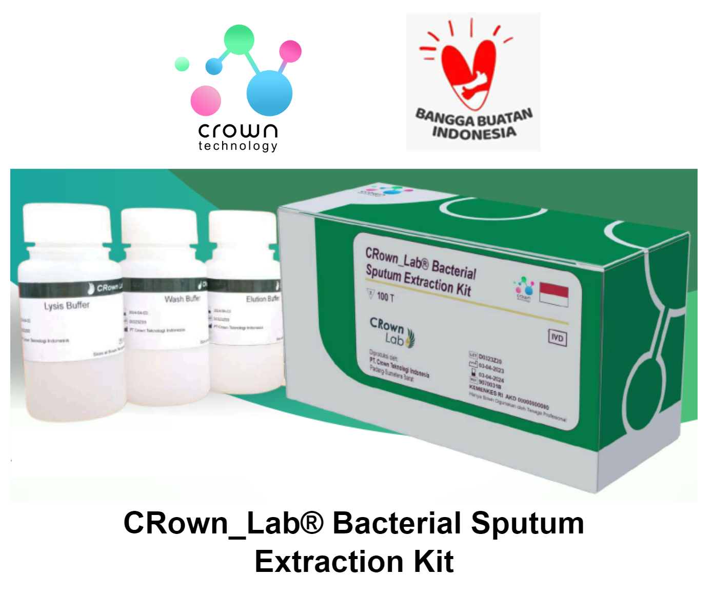 CRown_Lab® Bacterial Sputum Extraction Kit